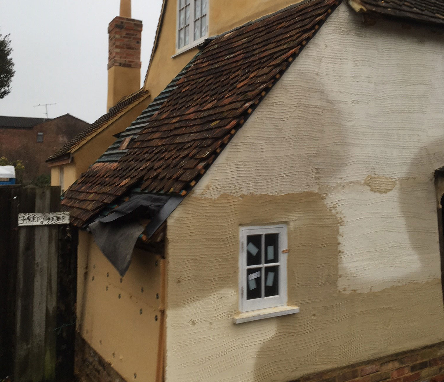 External Lime Render In Bedford - Heritage Property Preservation